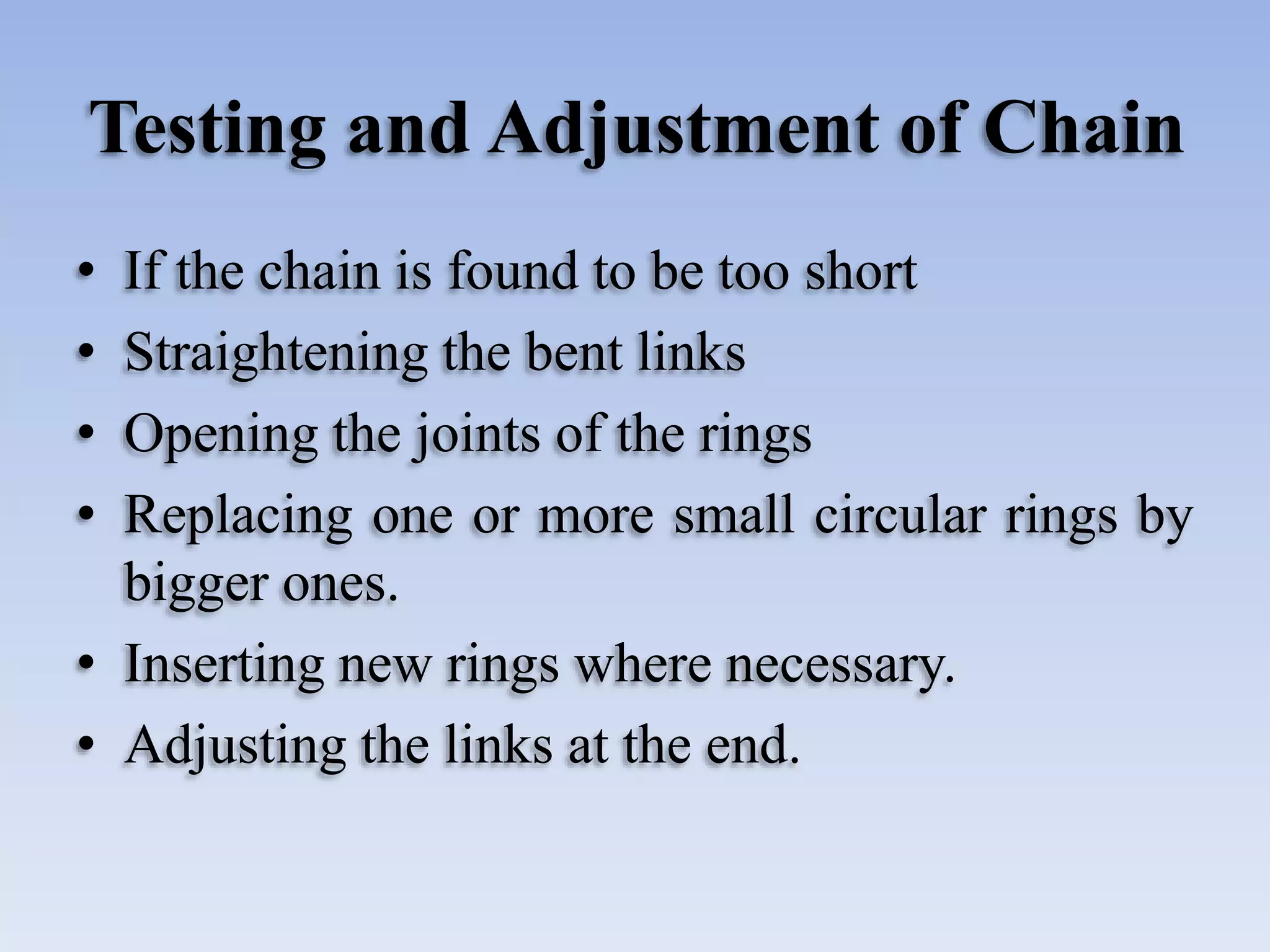 Introduction on instruments used for chaining | PPTX
