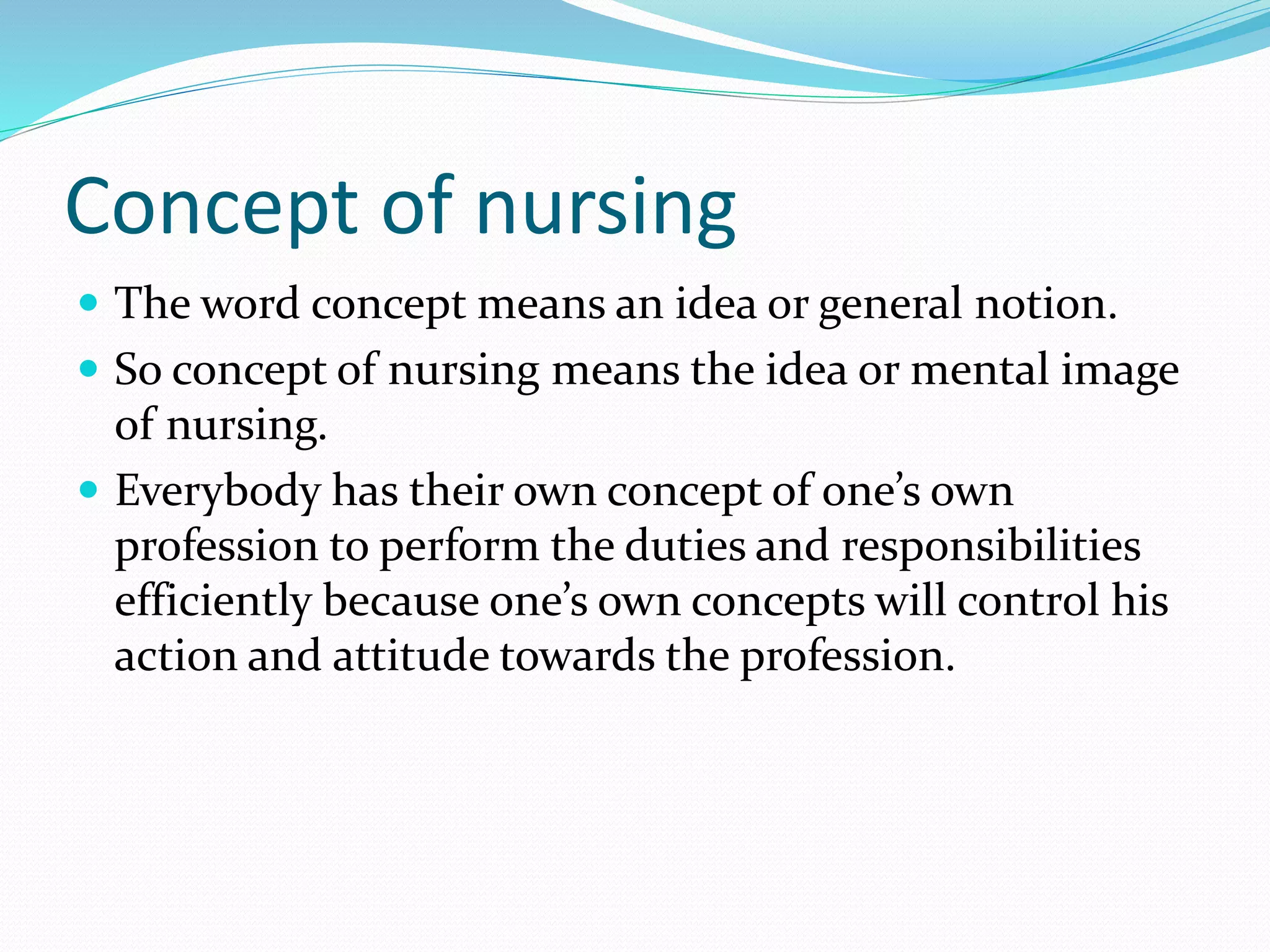 Introduction TO NURSING | PPTX