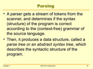 Introduction to Compiler | PPT | Programming Languages | Computing