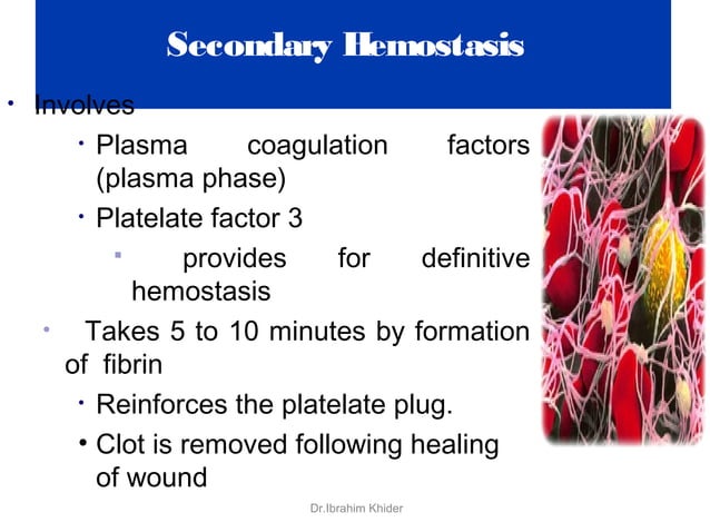 Introduction to Haemostasis | PPT