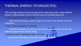 SOLAR THERMAL PLANT | PPTX