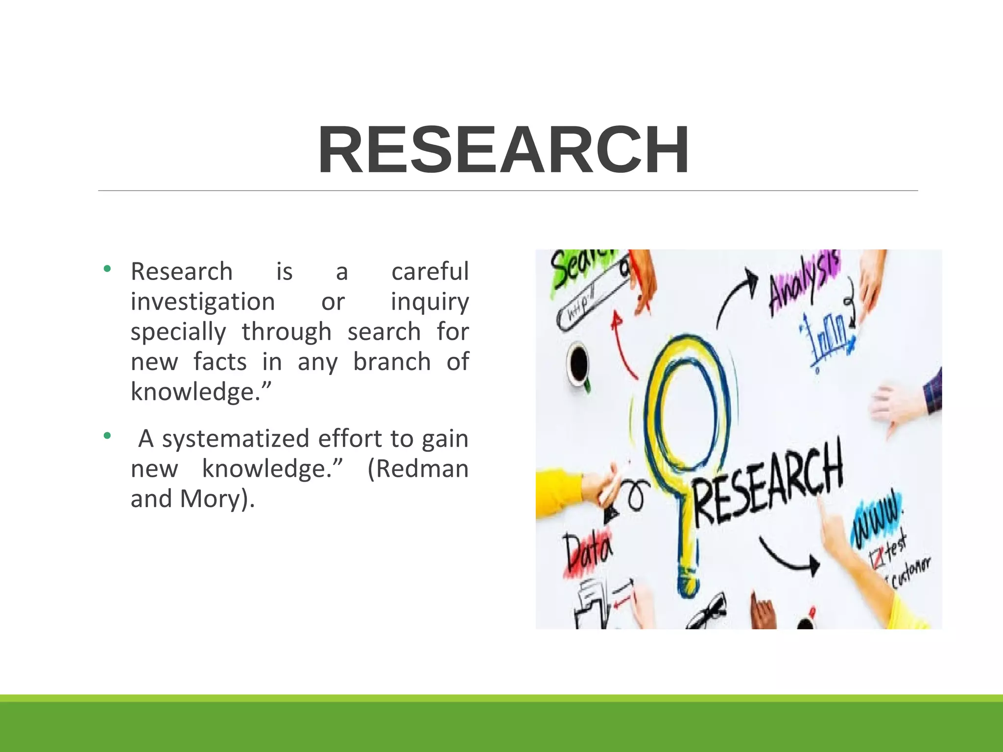 Introduction to research | PPT