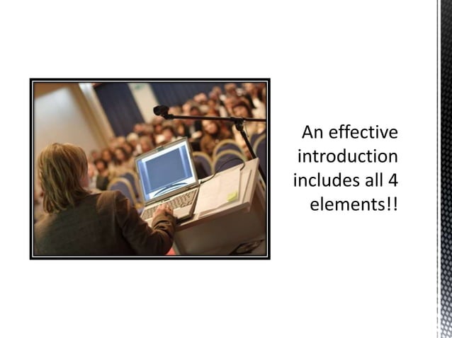Writing an Effective Introduction for your Speech | PPT