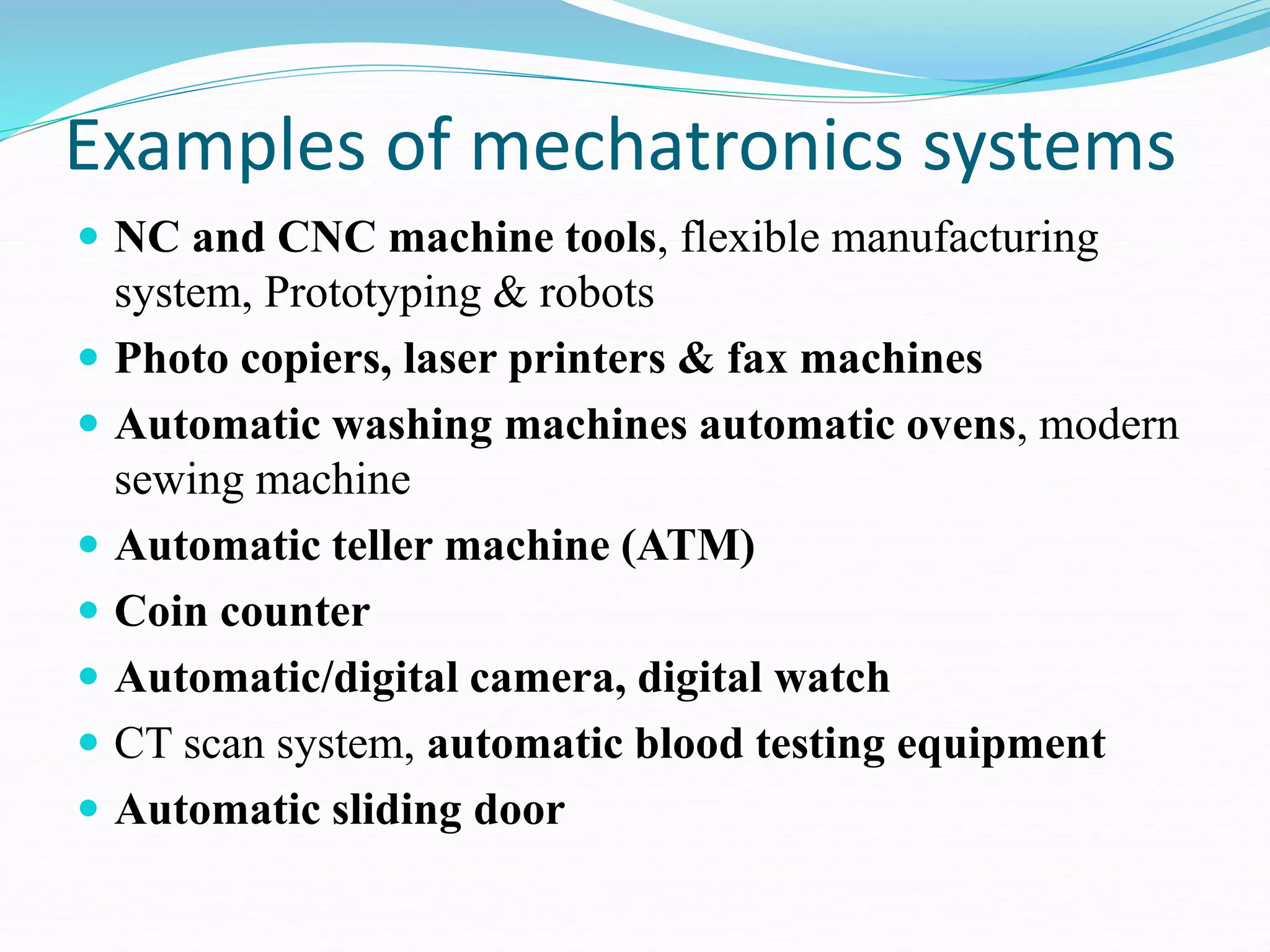 Introduction to Mechatronics | PPT | Robotics | Technology & Computing