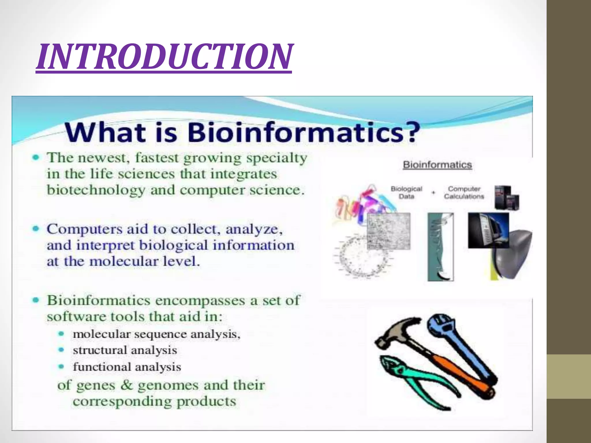 Introduction OF BIOLOGICAL DATABASE | PPT Introduction OF BIOLOGICAL DATABASE | PPT
