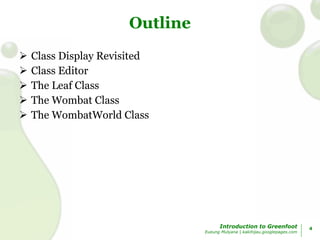 Greenfoot Introduction (2) | PPT