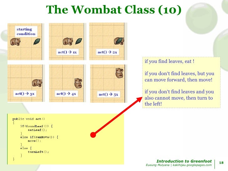 Greenfoot Introduction (2)