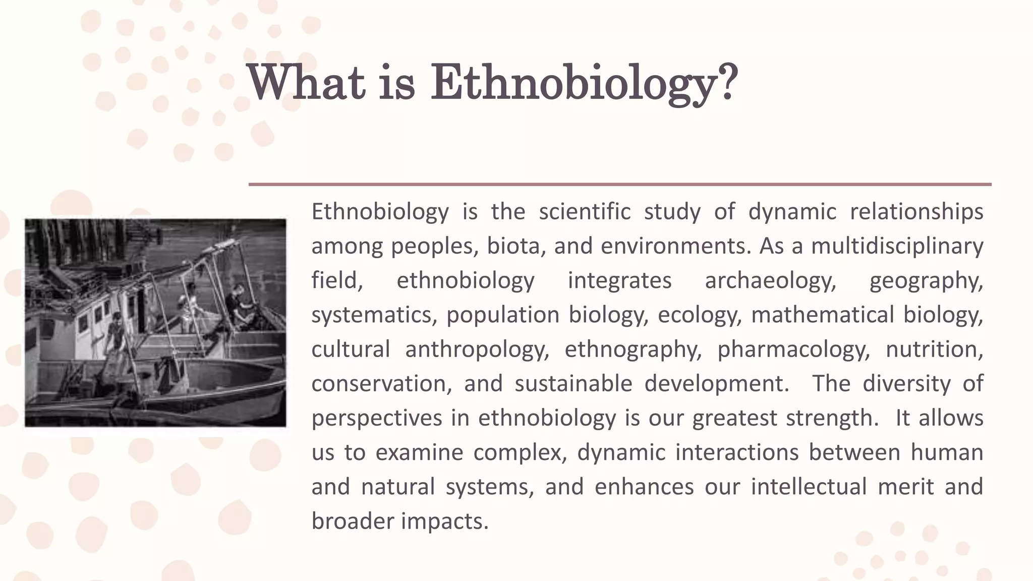 Introduction_Etnobiology | PPTX