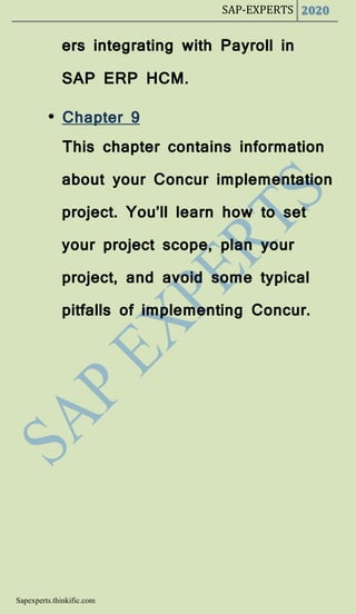 Learn Sap Concur Pdf
