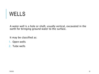 Basics of Water supply and sanitation Engineering | PPTX