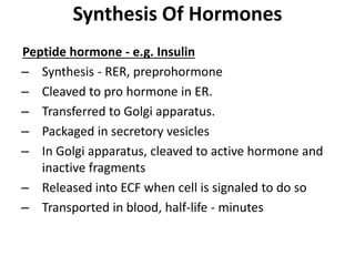 Introduction to endocrinology | PPT