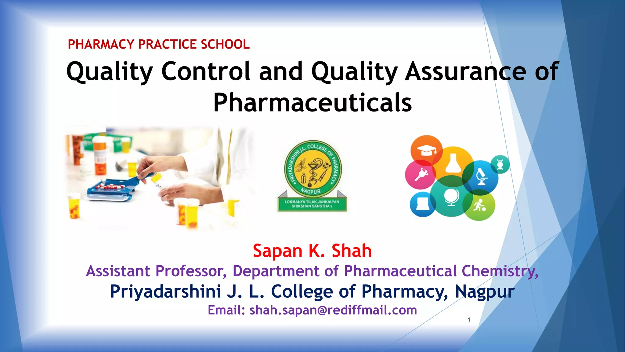 Introduction to Pharmacy Practice School | PDF