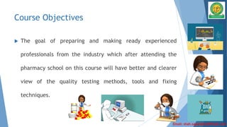 Introduction to Pharmacy Practice School | PDF