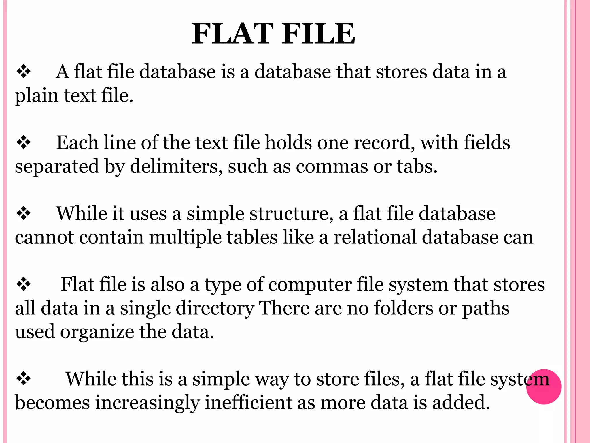 Introduction to File System | PPTX
