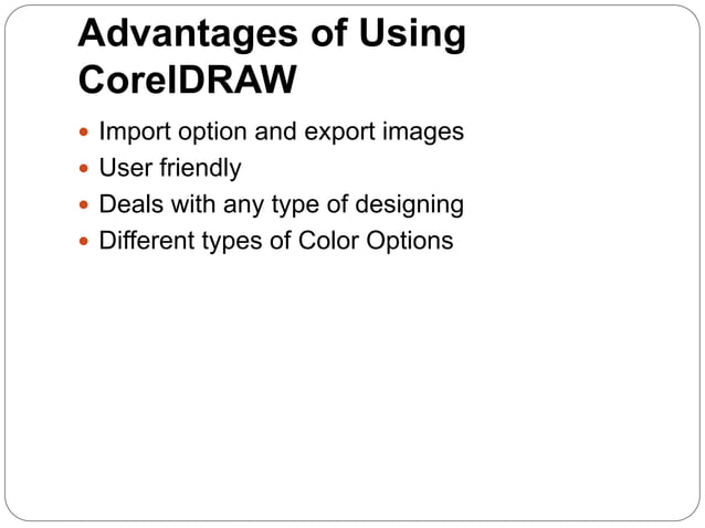 Introduction to CorelDRAW | PPTX