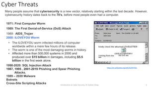 Introduction to Cyber Security | PPTX