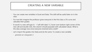 Introduction - Using Stata | PPTX