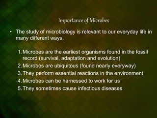 Introduction to microbiology | PPTX