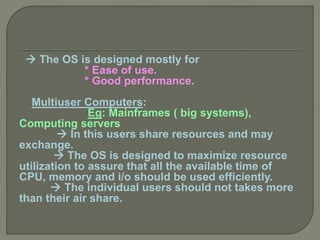 Operating System - Part 1 | PPT