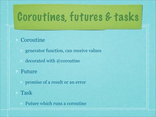 Introduction to asyncio | PDF