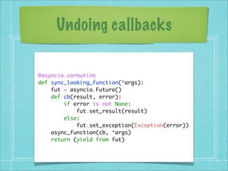 Introduction to asyncio | PDF