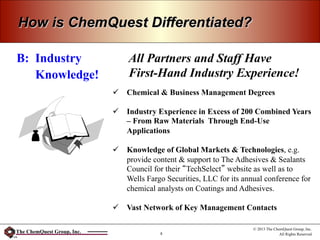 Introduction to ChemQuest | PDF | Management Consulting Industry ...