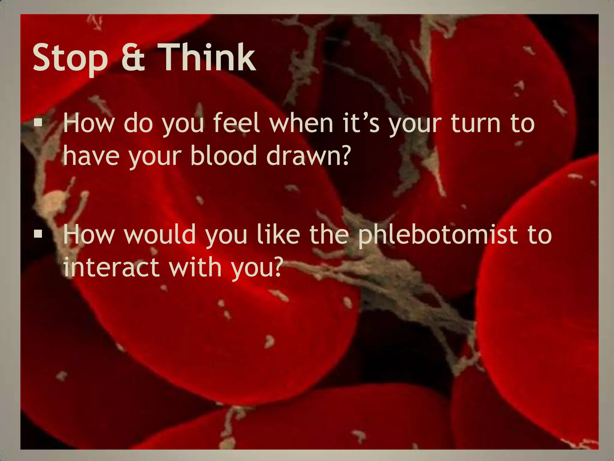 Introduction to Phlebotomy | PPTX