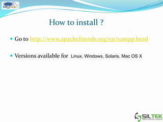 Introduction to php | PPTX