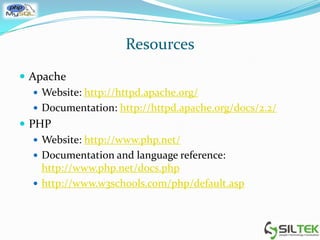 Introduction to php | PPTX