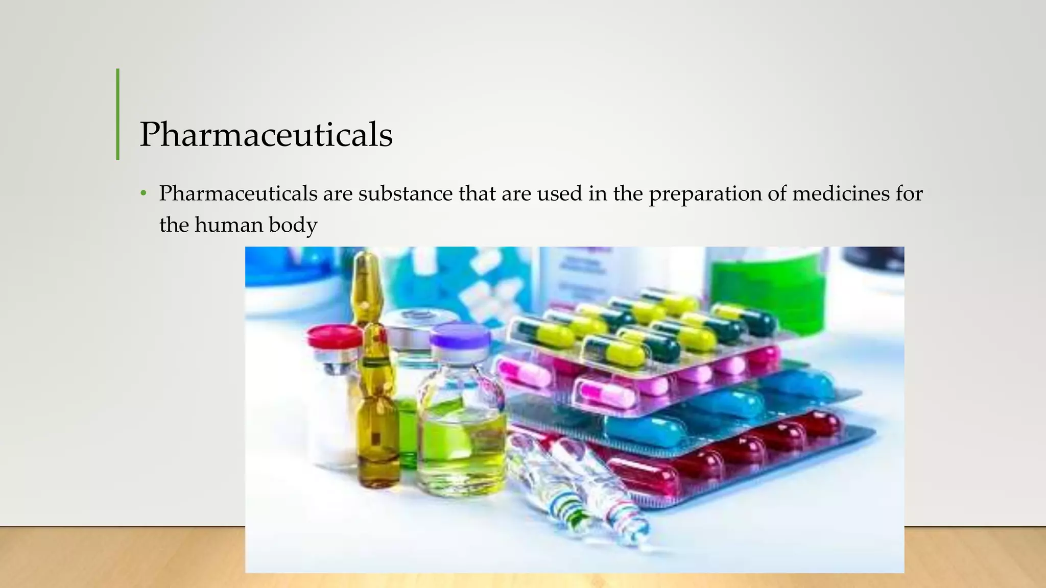 Introduction to Pharmaceutical chemistry I first yr/D. pharmacy | PPTX