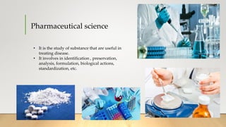 Introduction to Pharmaceutical chemistry I first yr/D. pharmacy | PPTX