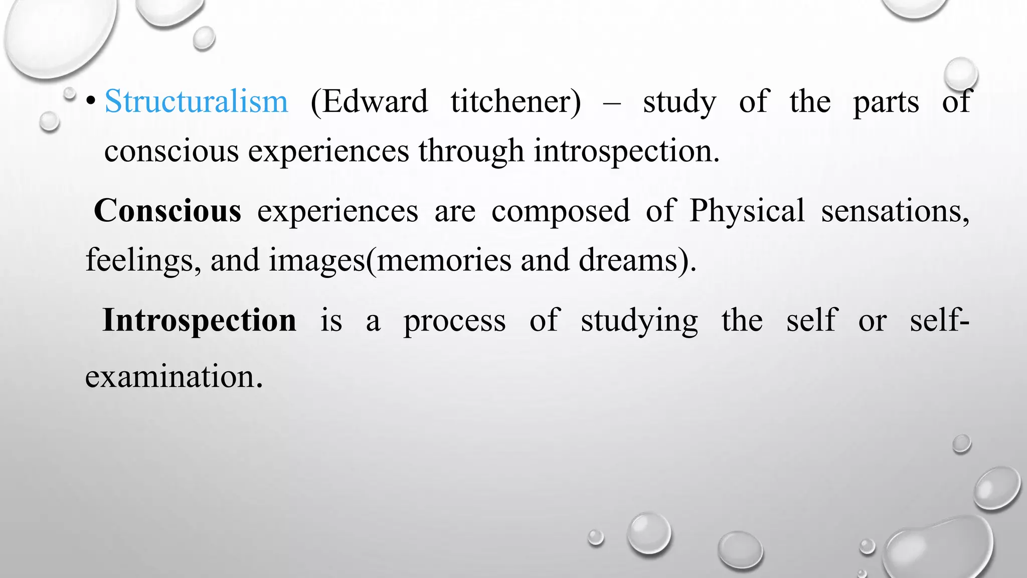 Introduction to Psychology(History) | PPTX