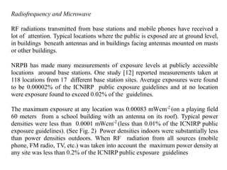 Effect of non-ionizing electromagnetic field | PPTX