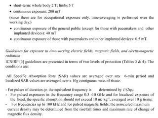Effect of non-ionizing electromagnetic field | PPTX