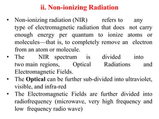 Effect of non-ionizing electromagnetic field | PPTX
