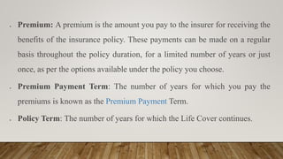 Introduction for insurance, bba vi sem, vskub | PPTX