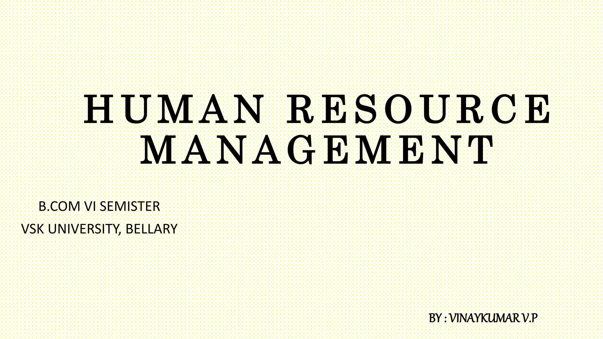 Introduction to human resources management | PPTX | Human Resources ...