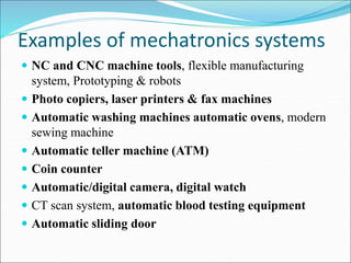 MECHATRONICS-Introduction | PPT
