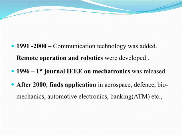 MECHATRONICS-Introduction | PPT