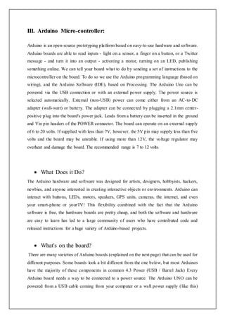 Fire fighting Robot | DOCX