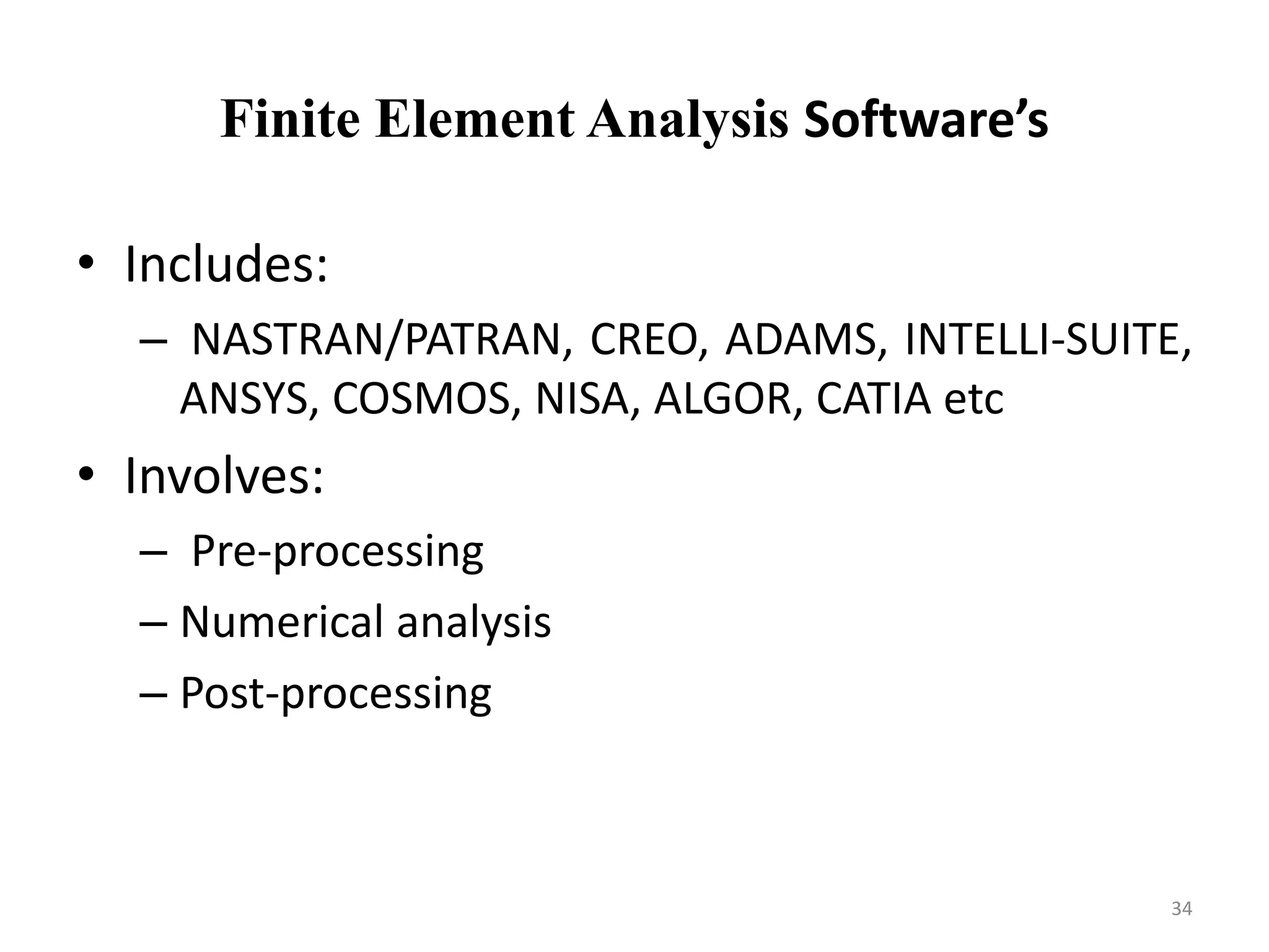 Introduction To Finite Element Method Ppt
