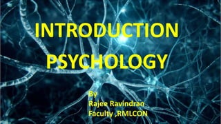 PSYCHOLOGY INTRODUCTION | PPTX
