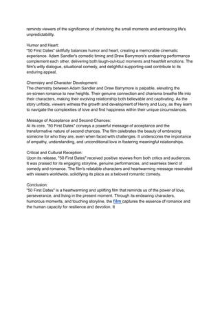 50 first dates | PDF