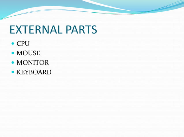 INTRODUCTION.pptx | Computer Peripherals | Computing
