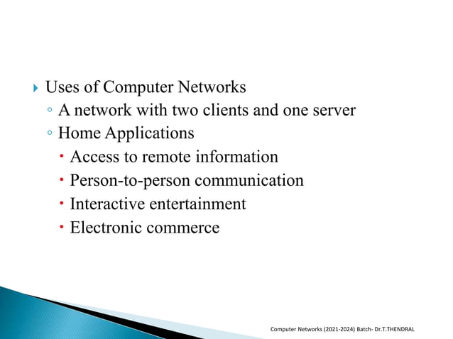COMPUTER NETWORK | PPT