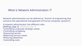 introduction to network operating system | PPT | Free Download