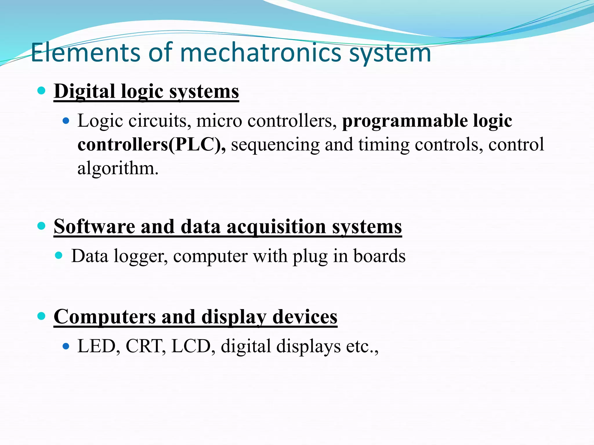 MECHATRONICS-UNIT-1INTRODUCTION.ppt