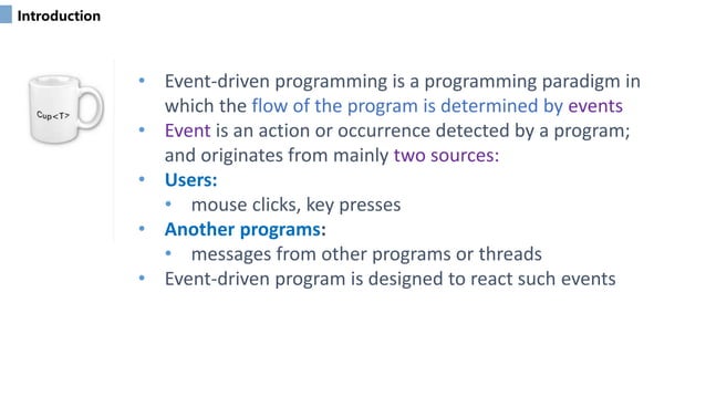 Introduction.pptx the event driven course | PPTX