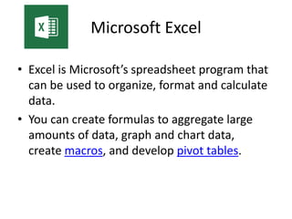 Introduction excel for Microsoftoffice.pptx