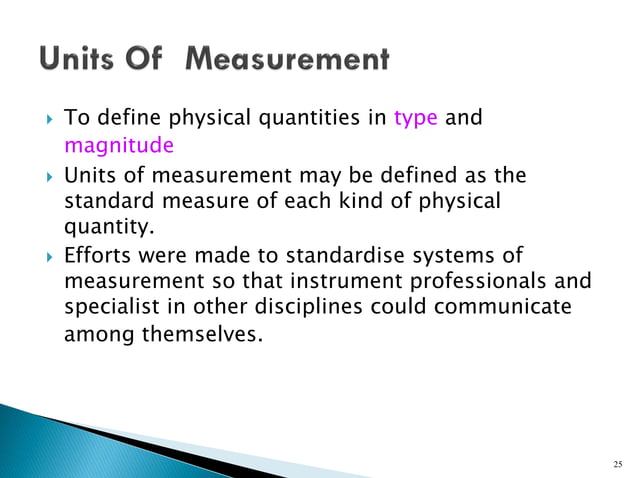 EMI Introduction types of measurements static dynamic | PPT